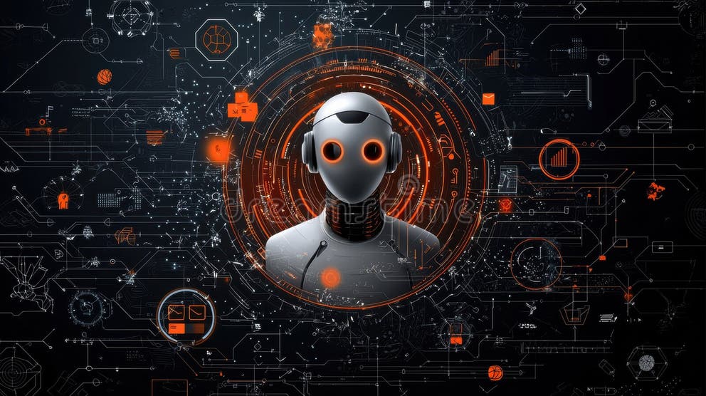 Revolutionizing Customer Service with Futuristic Robot Technology and ...