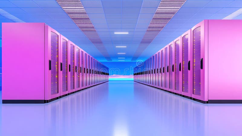 Revolutionizing Data Center Technology: a Close-up View of a Modern ...