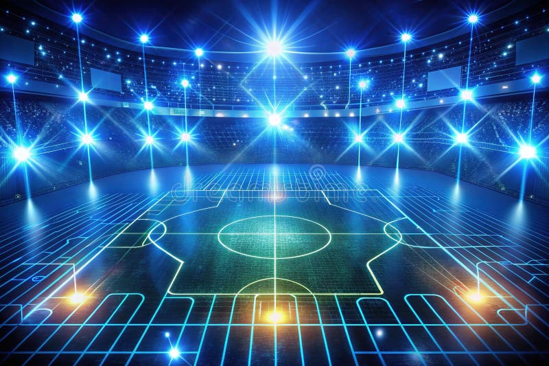Revolutionizing Football Strategy a Futuristic Digital Soccer Field ...