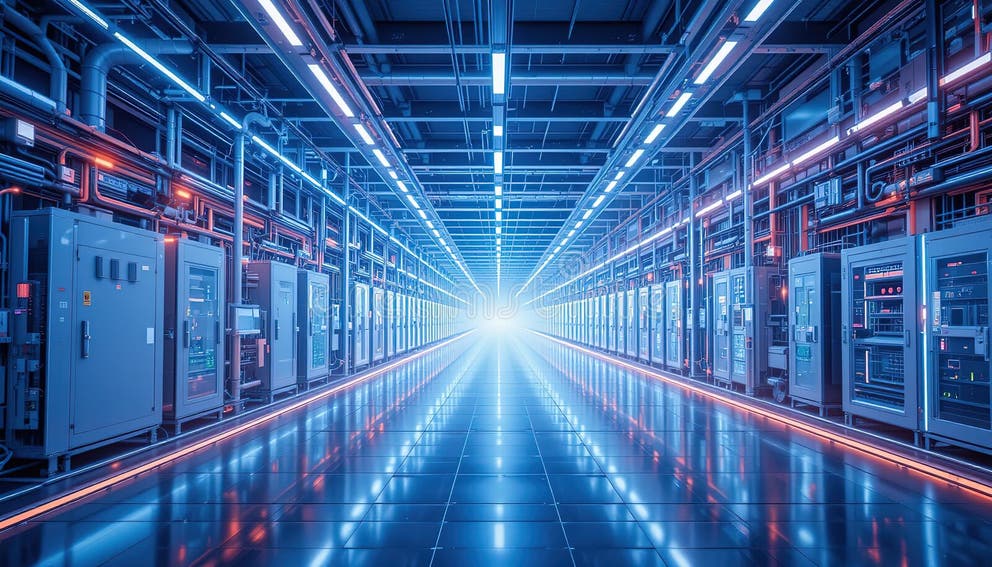 Automated Electric Grid System Stock Illustrations – 111 Automated ...