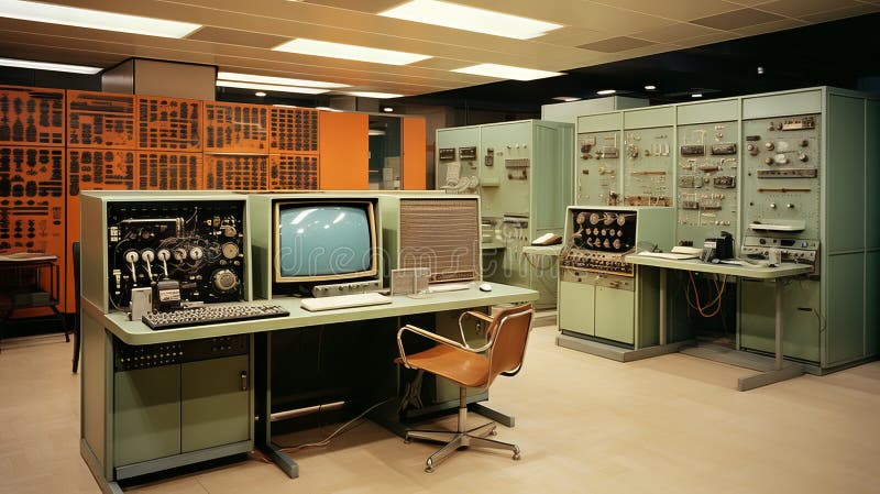 Revolutionizing Tech: Vintage Computer Fills 1960s Lab with Innovation ...