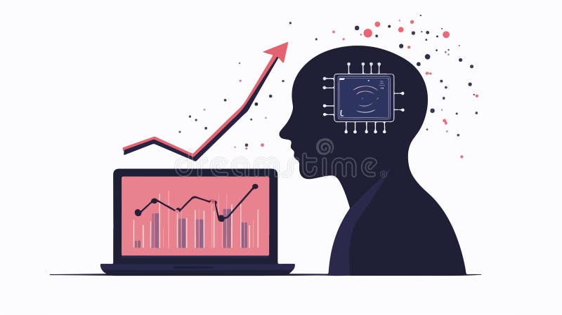 Revolutionizing Technology: Human Silhouette with AI Chip Inside for ...