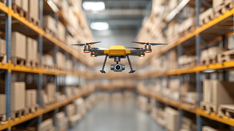 Revolutionizing Warehousing: Drones Improving Efficiency in Automated ...
