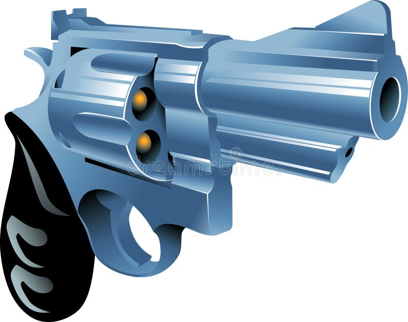 Retro gun front view stock vector. Illustration of military - 29328165