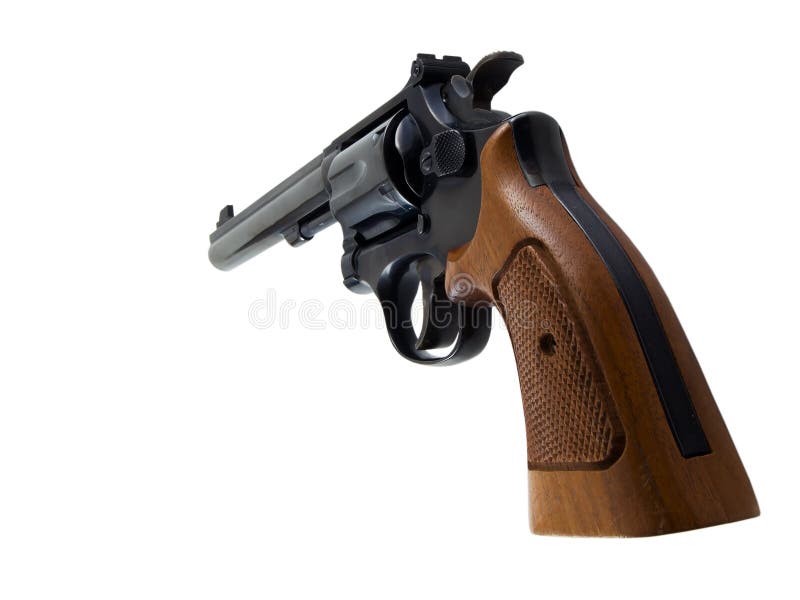 Revolver stock photo. Image of firearms, protection, isolated - 2211946