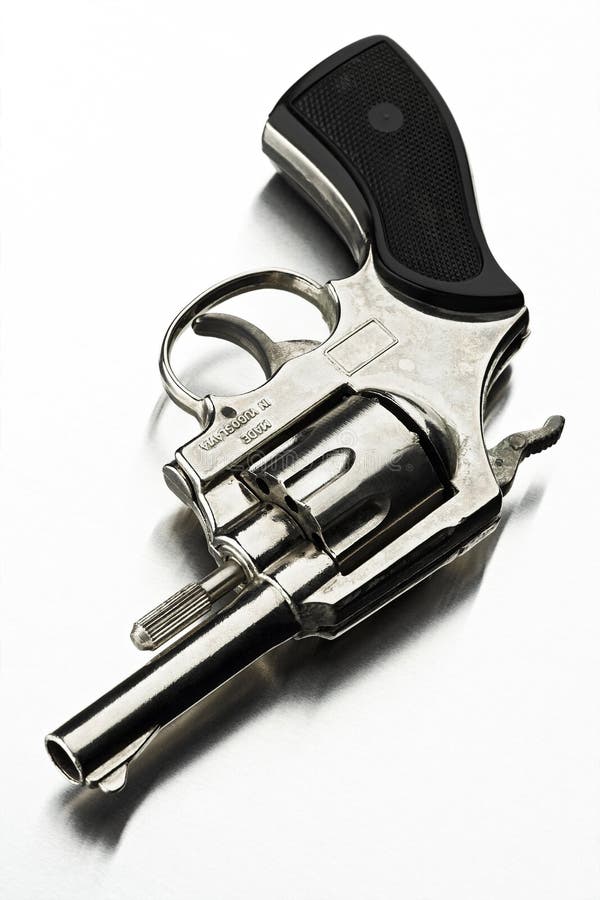 Revolver stock image. Image of criminal, revolver, shiny - 3087875