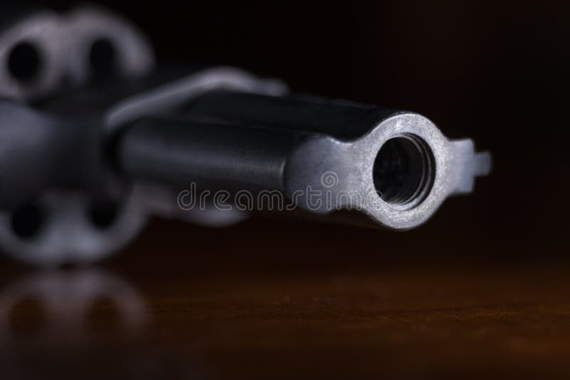 Revolver barrel stock photo. Image of barrel, dangerous - 43333204