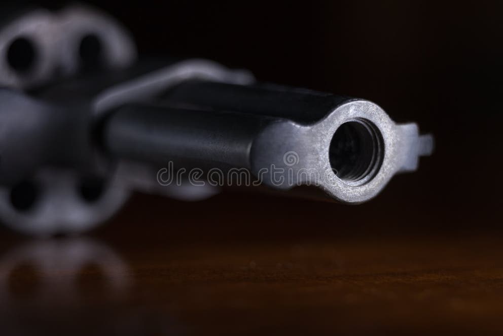 Revolver barrel stock photo. Image of barrel, dangerous - 43333204