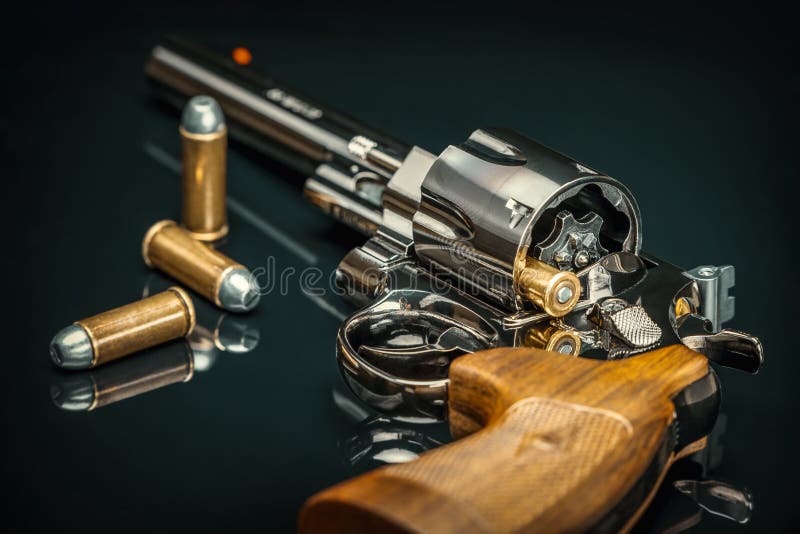Revolver stock photo. Image of outlaw, defense, barrel - 234333238