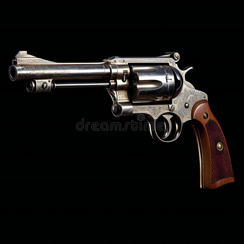 Gun Revolver Steel Stock Illustrations – 2,429 Gun Revolver Steel Stock ...