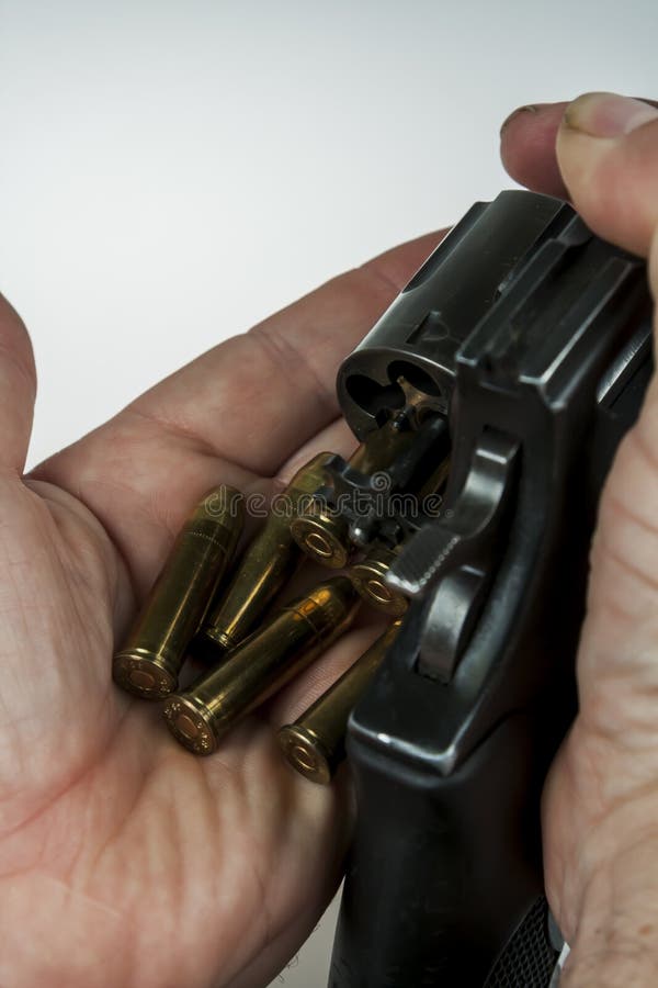 Revolver stock photo. Image of steel, kill, ammunition - 58832598