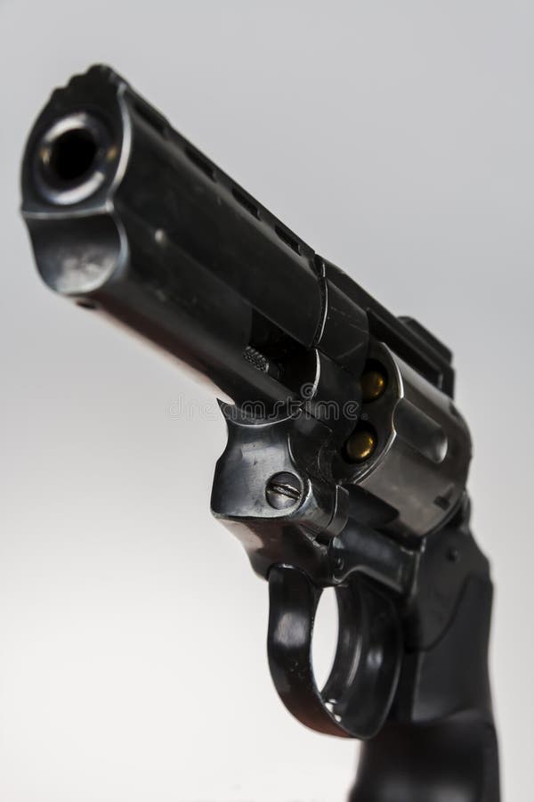 Revolver stock photo. Image of rifle, guns, charge, crime - 58832618