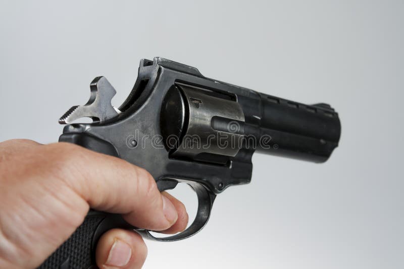 Revolver stock image. Image of charge, shot, protect - 58832663