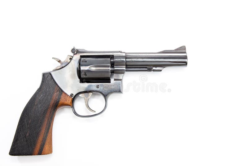 Revolver stock image. Image of close, barrel, corrosion - 64632757