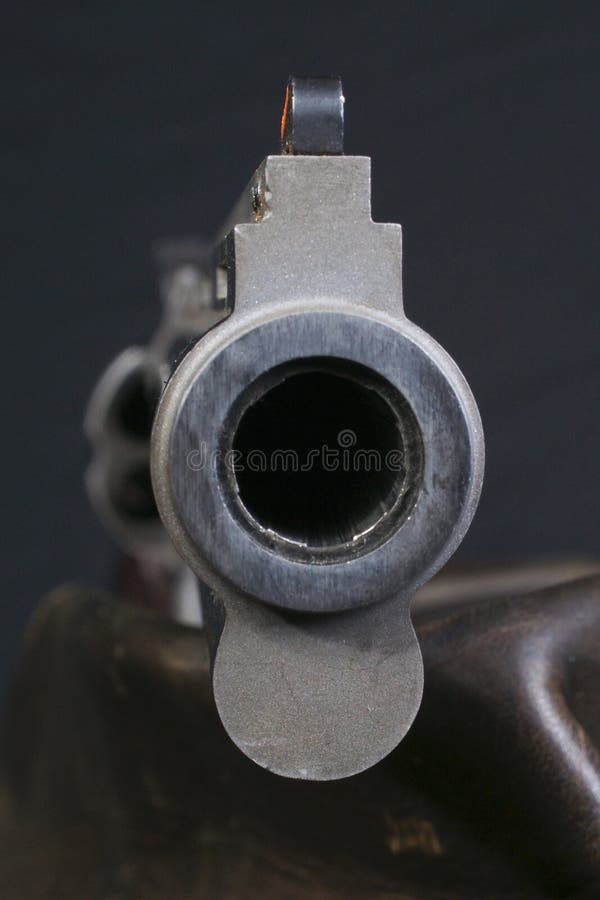 Revolver Muzzle - 44 Magnum Stock Photo - Image of stainless, magnum ...
