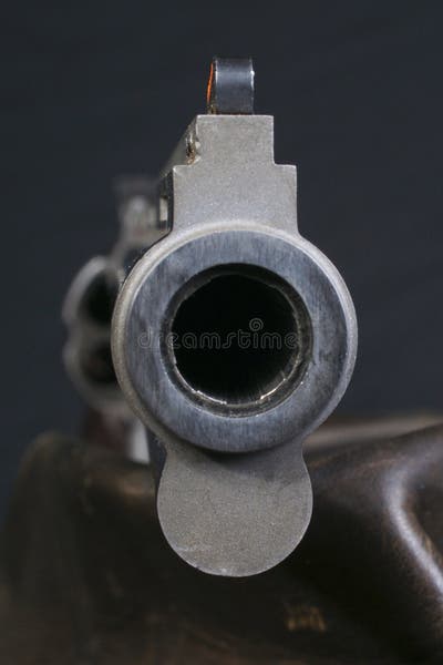 Revolver Muzzle - 44 Magnum Stock Photo - Image of stainless, magnum ...