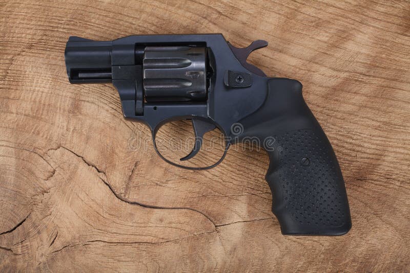 Revolver stock photo. Image of black, accessories, shoot - 122451400