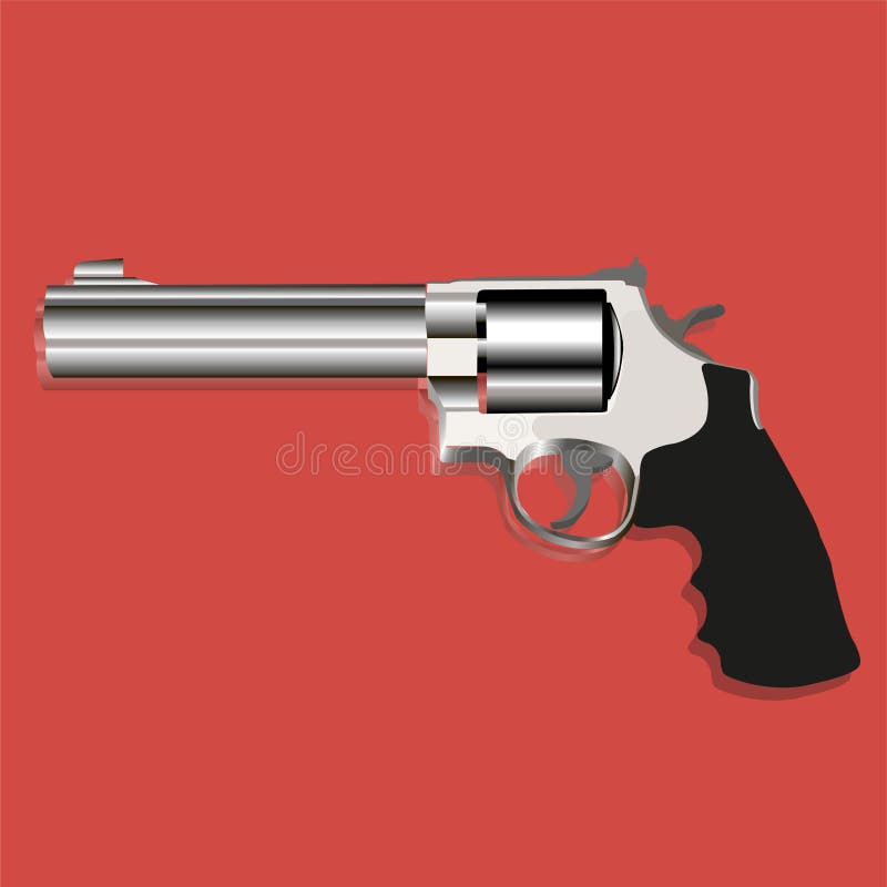 Revolver Graffiti stock illustration. Illustration of design - 32503044