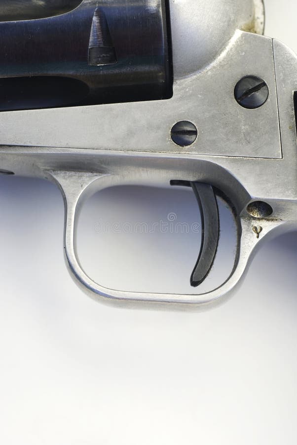 Revolver Trigger stock image. Image of handgun, trigger - 9553097