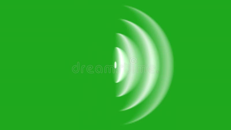 Revolving Arcs with Heads and Trails Green Screen Motion Graphics Stock ...
