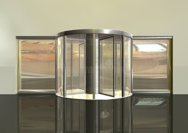 Revolving Door Stock Illustrations – 417 Revolving Door Stock ...