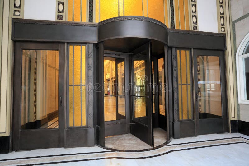 Revolving door stock photo. Image of rotate, hotel, apartment - 24072574