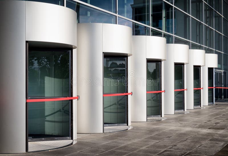 Revolving Doors stock photo. Image of side, 2021, turning - 237503548
