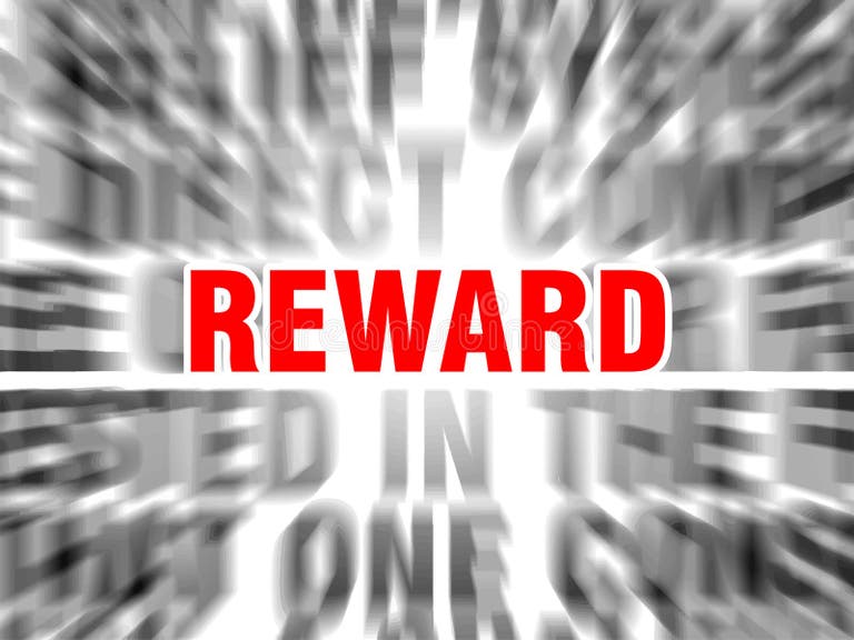 Reward stock vector. Illustration of notice, single - 147623791