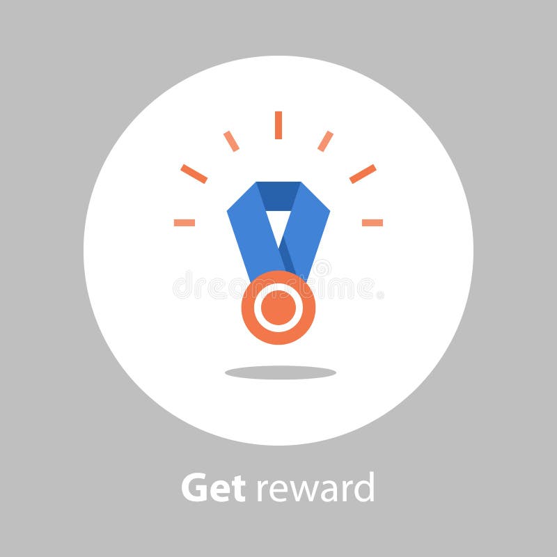 Winner Medal, Reward Program, First Place, Win Super Prize, Achievement ...