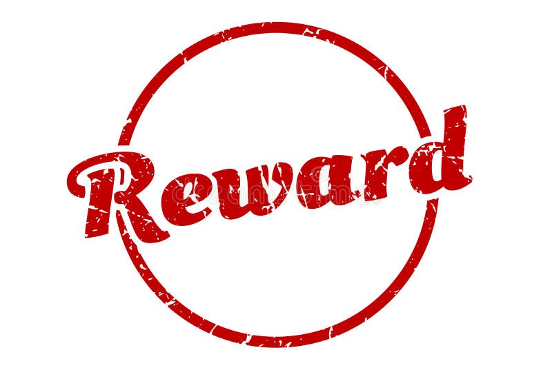 Reward Sign. Reward Round Vintage Stamp Stock Vector - Illustration of ...
