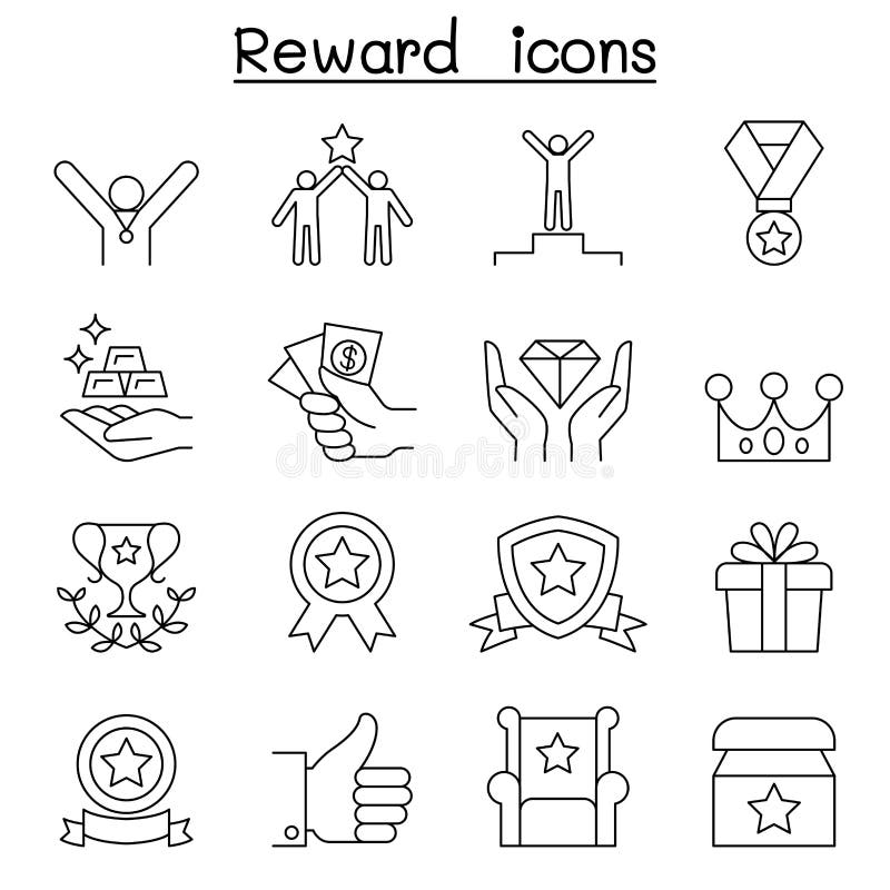 Success icon set stock vector. Illustration of icon, black - 51744405