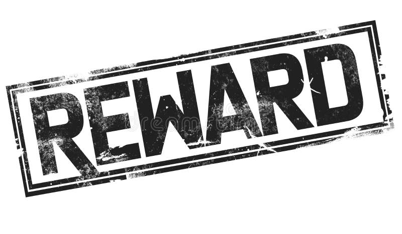 Reward black stock vector. Illustration of silhouette - 50736088