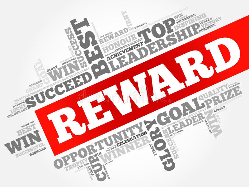 Reward word stock image. Image of improved, high, increases - 13250813