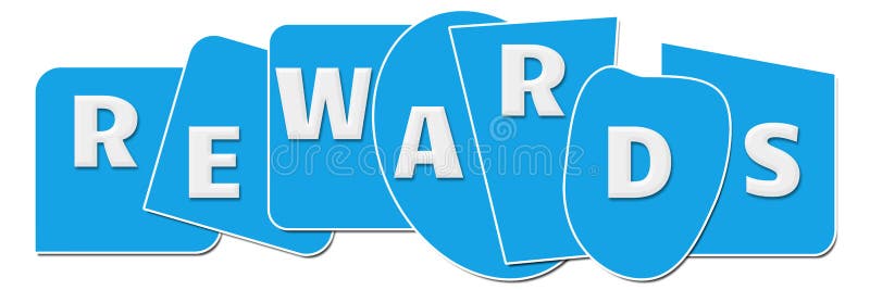 Reward and Recognition Neon Squares Stock Illustration - Illustration ...