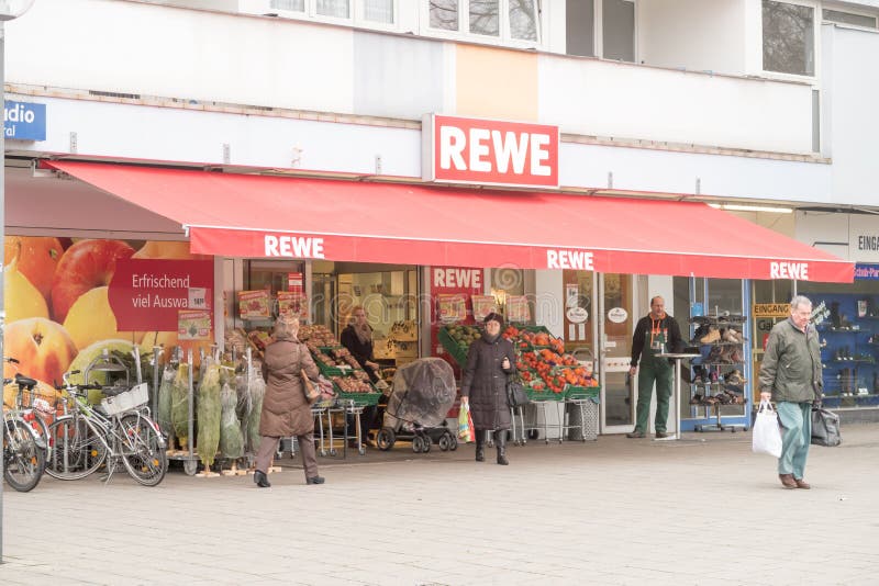 Rewe editorial image. Image of germany, consumers, shopper - 47779520