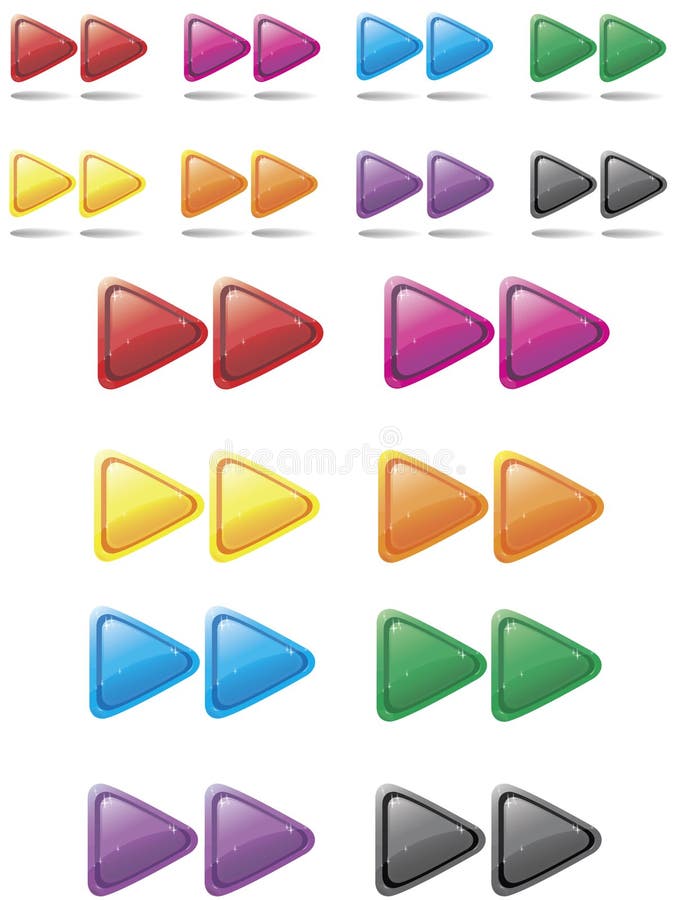 Rewind button stock illustration. Illustration of music - 18751267