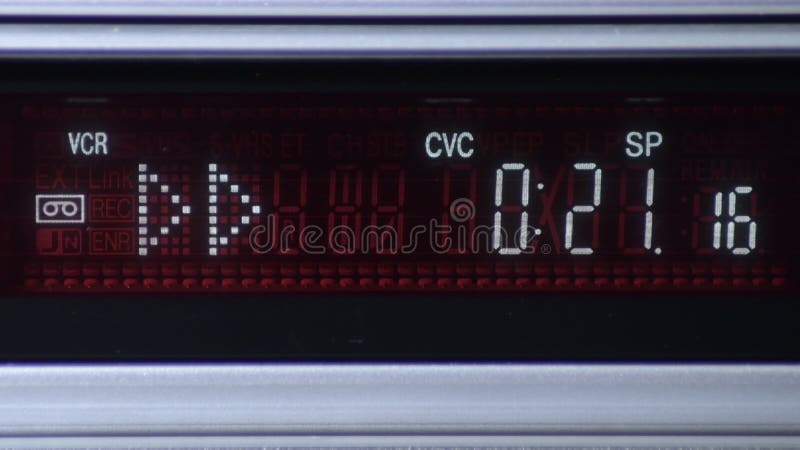 Rewind Forward in the Counter in a Screen of a Video Counting Seconds ...