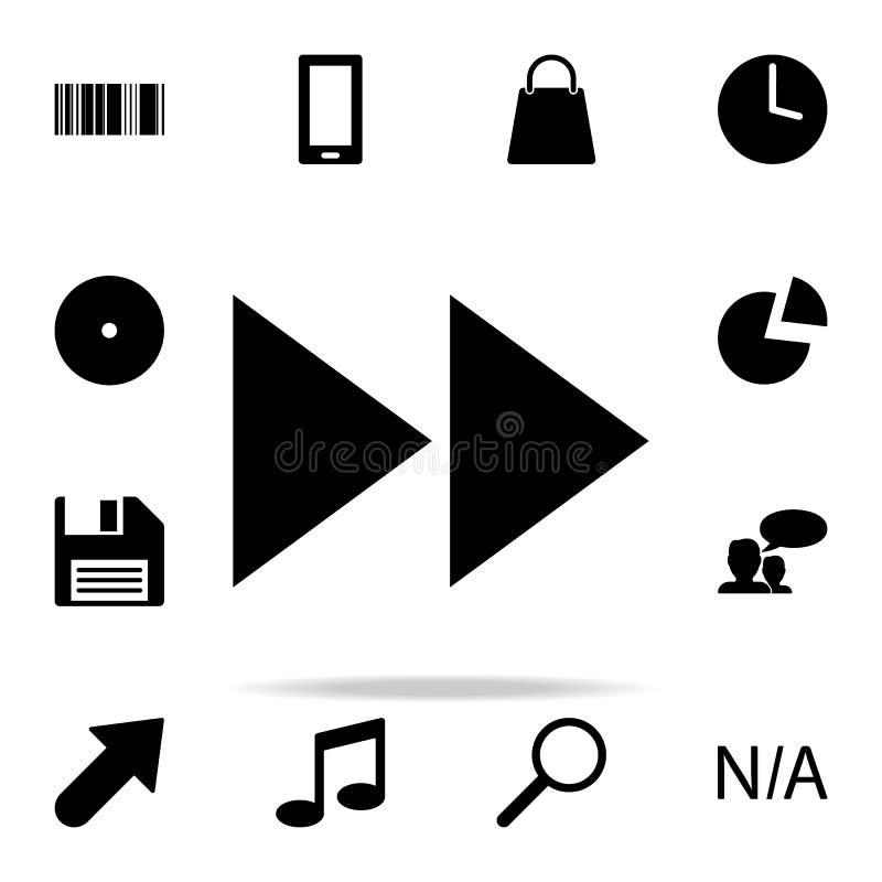 Rewind Mark Icon. Web Icons Universal Set for Web and Mobile Stock ...