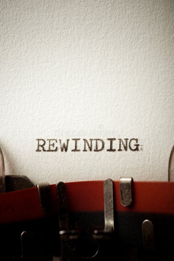 Rewinding concept view stock image. Image of tape, beginning - 310198405