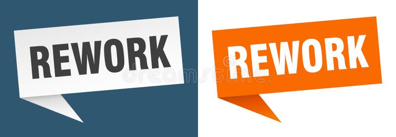 Rework Banner Stock Illustrations – 157 Rework Banner Stock ...