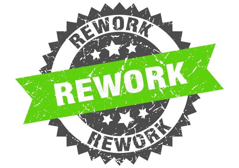 Rework Sticker Stock Illustrations – 101 Rework Sticker Stock ...