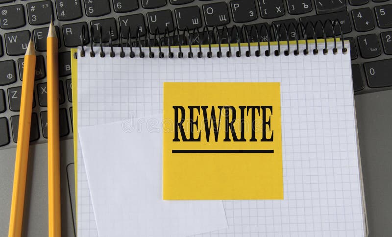 Rewrite Word Block on White Stock Photo - Image of texts, tool: 291535038 Rewrite Word Block on White Stock Photo - Image of texts, tool: 291535038