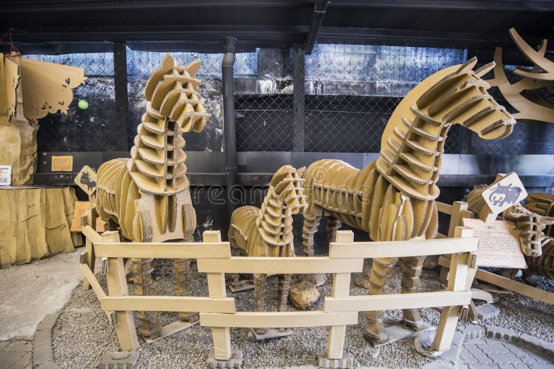 Rey Creativity Park of Taichung Del Cartón Fotografía editorial ...