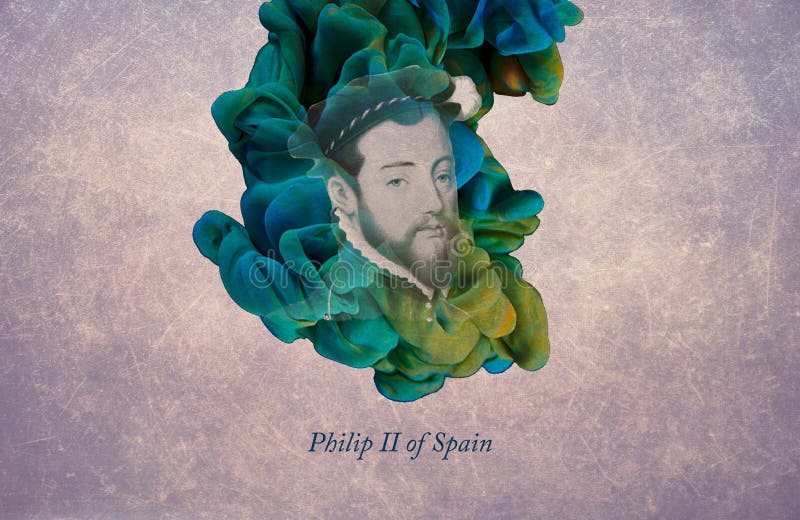 Philip II De Personaje De Dibujos Animados De España Ilustración Del ...