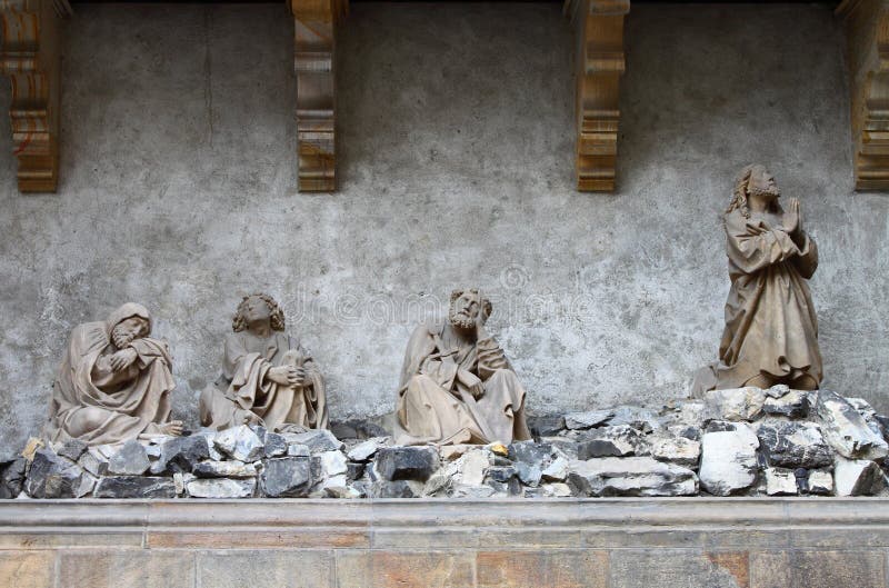 Rezar de Jesus imagem de stock. Imagem de cristianismo - 60054163