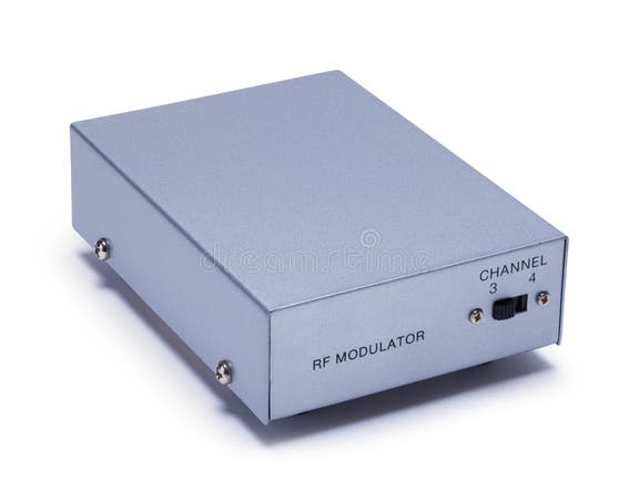 RF Modulator stock image. Image of switch, retro, view - 316640845