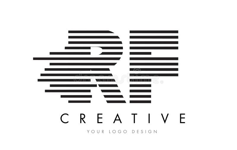 Rf R F Zebra Letter Stock Illustrations – 3 Rf R F Zebra Letter Stock ...
