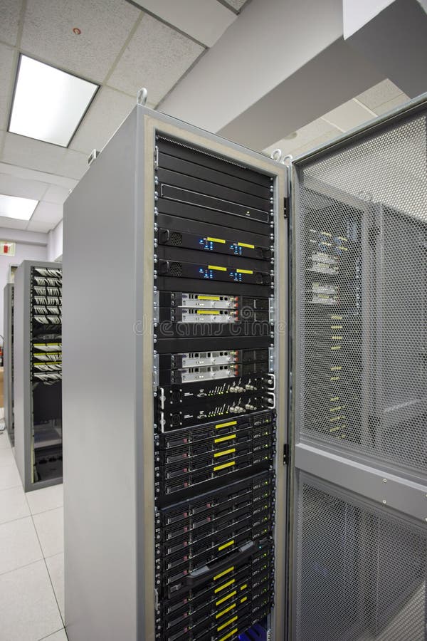 RF Timing Generator Frequency Convertor in a Data Center, Rack Server ...