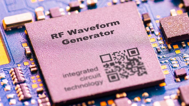 RF Waveform Generator IC for Generating Specific RF Waveforms Stock ...