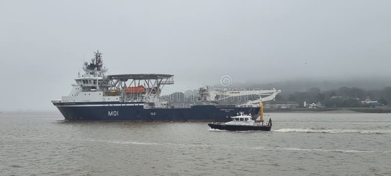 RFA Stirling Castle, Formerly the MV Island Crown, Will Act As an ...